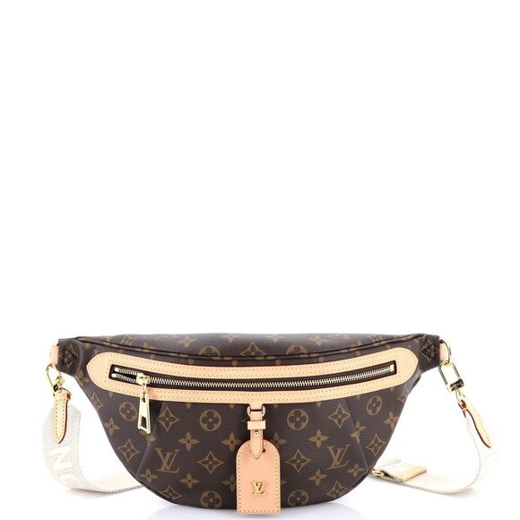 Louis Vuitton | Bags | Louis Vuitton High Rise Bum Bag Monogram Canvas ...